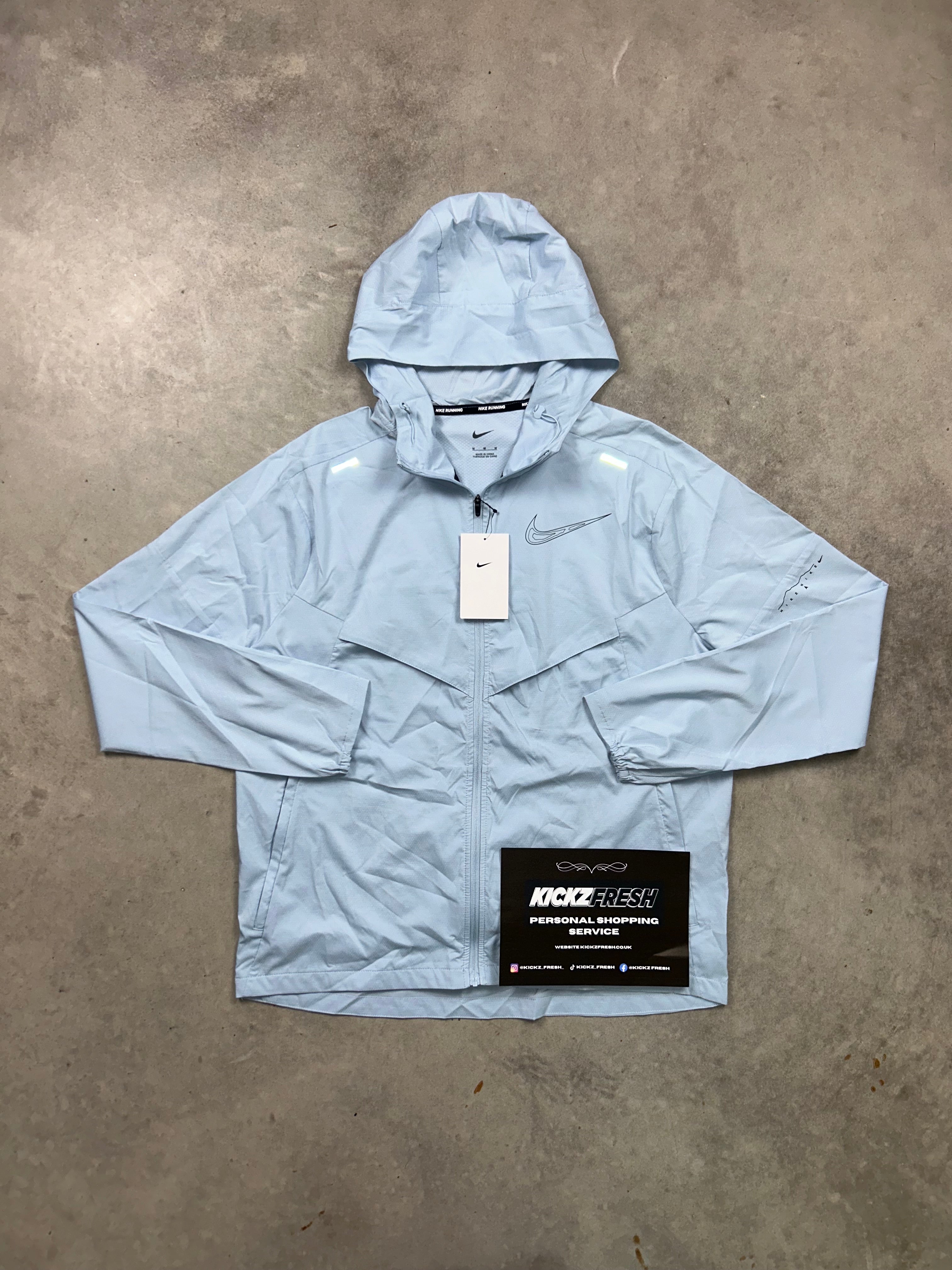 Nike Windrunner Jacket Light Sky Blue – Kickzfresh