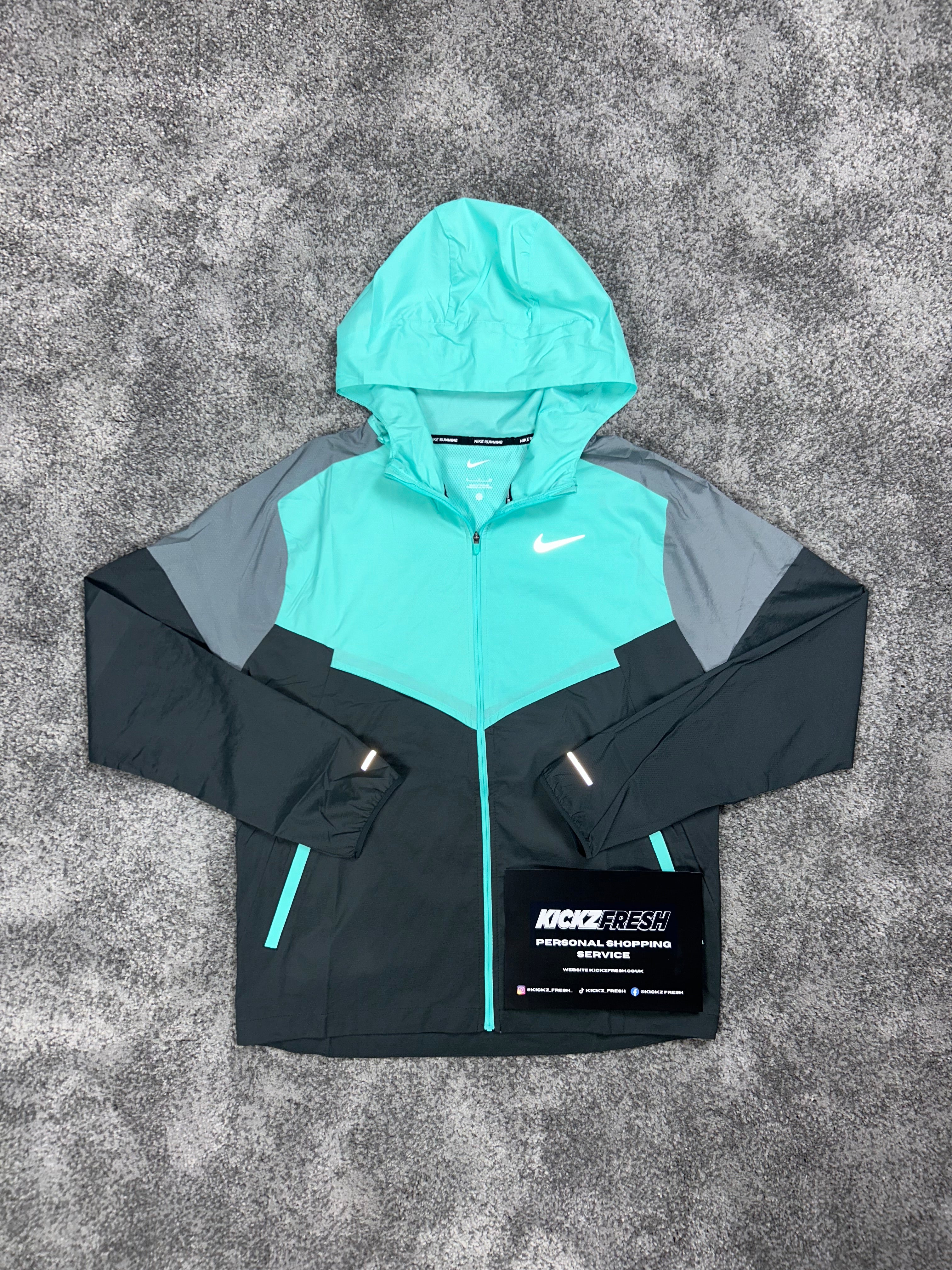 Nike Windrunner Jacket Hyper Turquoise Anthracite – Kickzfresh