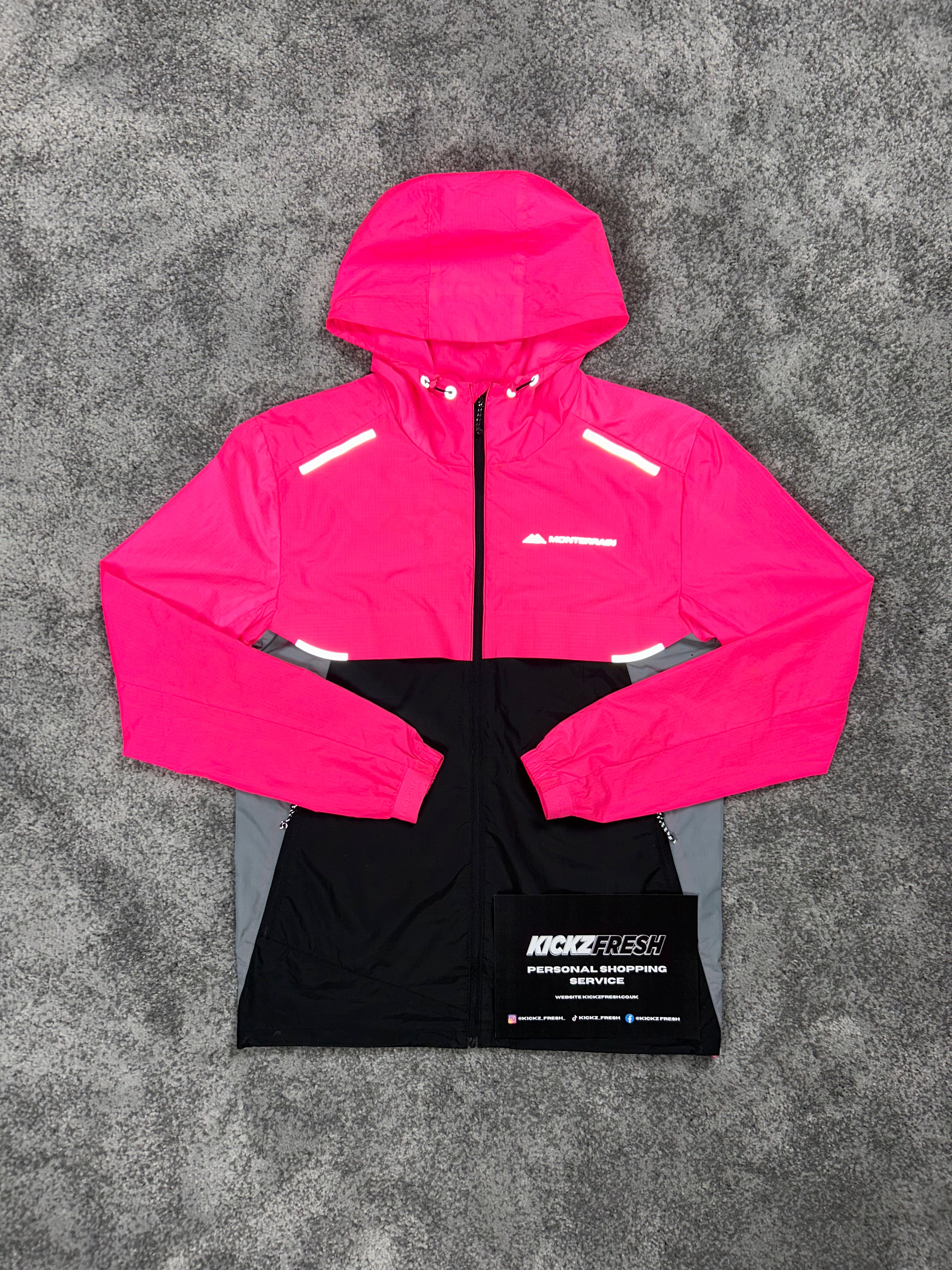 Monterrain Chase Pink Windrunner Jacket – Kickzfresh
