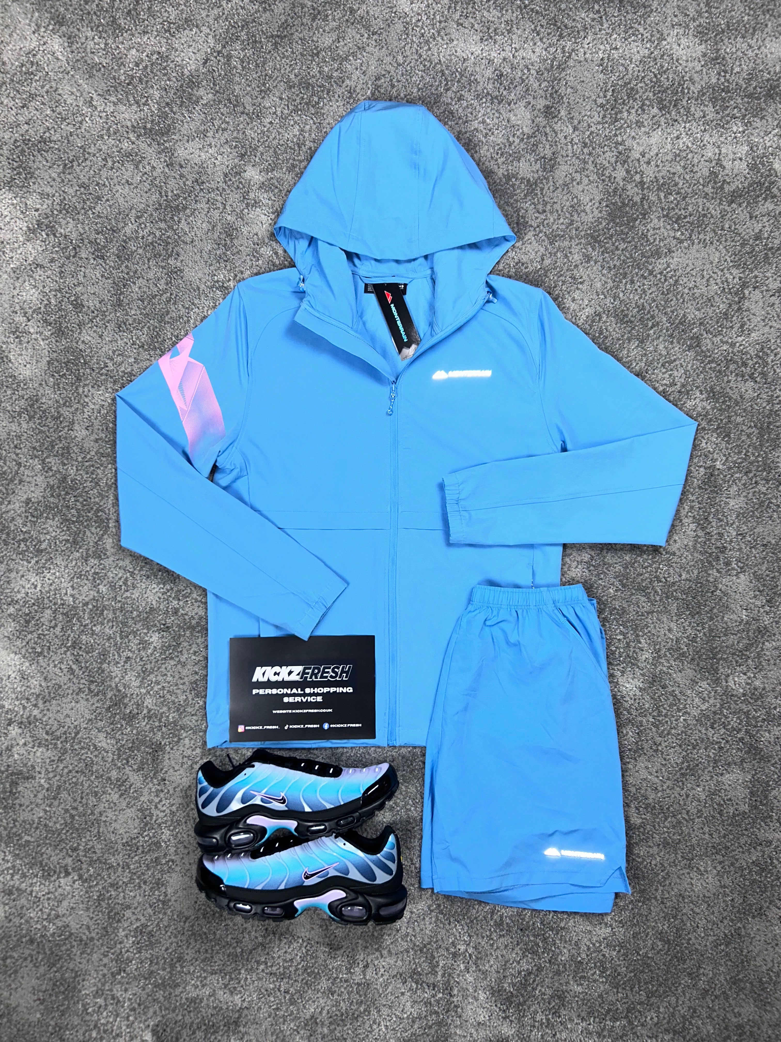 Monterrain Woven Sky Blue Men’s Set – Kickzfresh