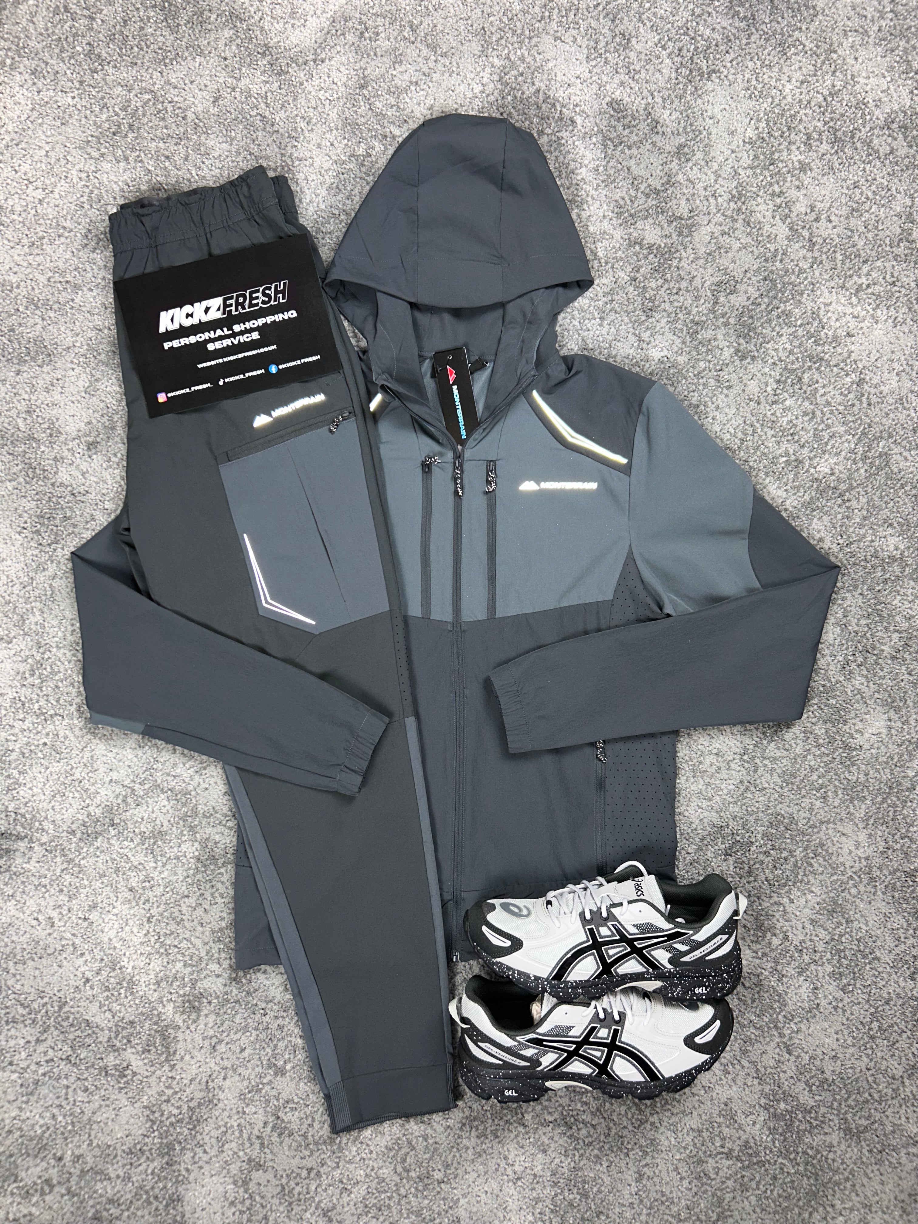 Monterrain Orbit Woven Iron Grey Tracksuit – Kickzfresh
